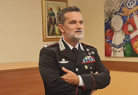 Lecco, il neo comandante provinciale CC col.Melidonis si presenta ...