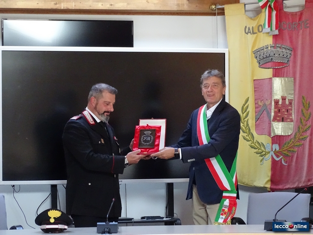 Calolzio: dopo 18 anni il Comandante Fabio Marra lascia la Caserma ...