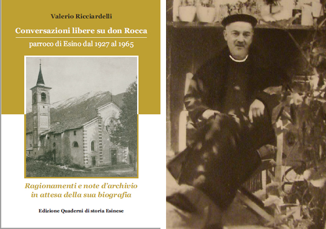 Esino: esce 'Conversazioni libere su don Rocca', il parroco non ...