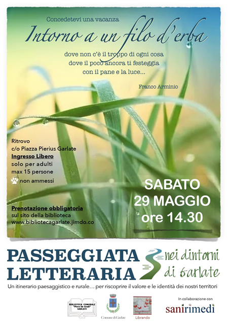 Garlate: il 29 una passeggiata letteraria alla scoperta del territorio ...